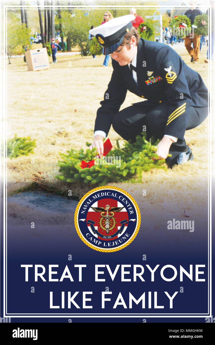 Posters designed to showcase the Naval Medical Center Camp Lejeune ...