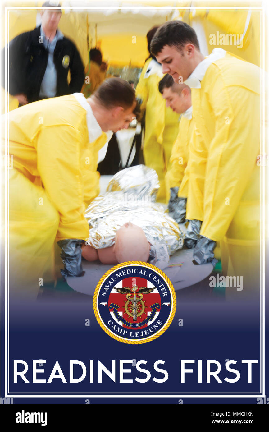 Posters designed to showcase the Naval Medical Center Camp Lejeune ...