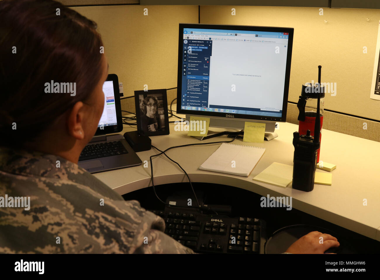 Staff Sgt. Alicia Stayonovich, a criminal analyst for the Ohio ...