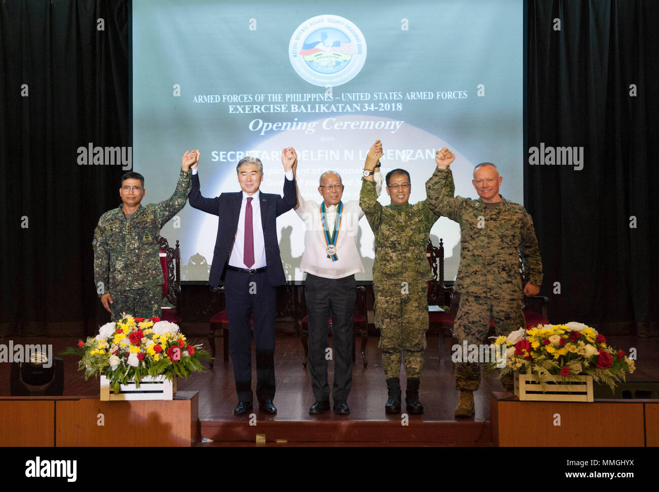 From left, Armed Forces of the Philippines Lt. Gen. Emmanuel B. Salamat ...