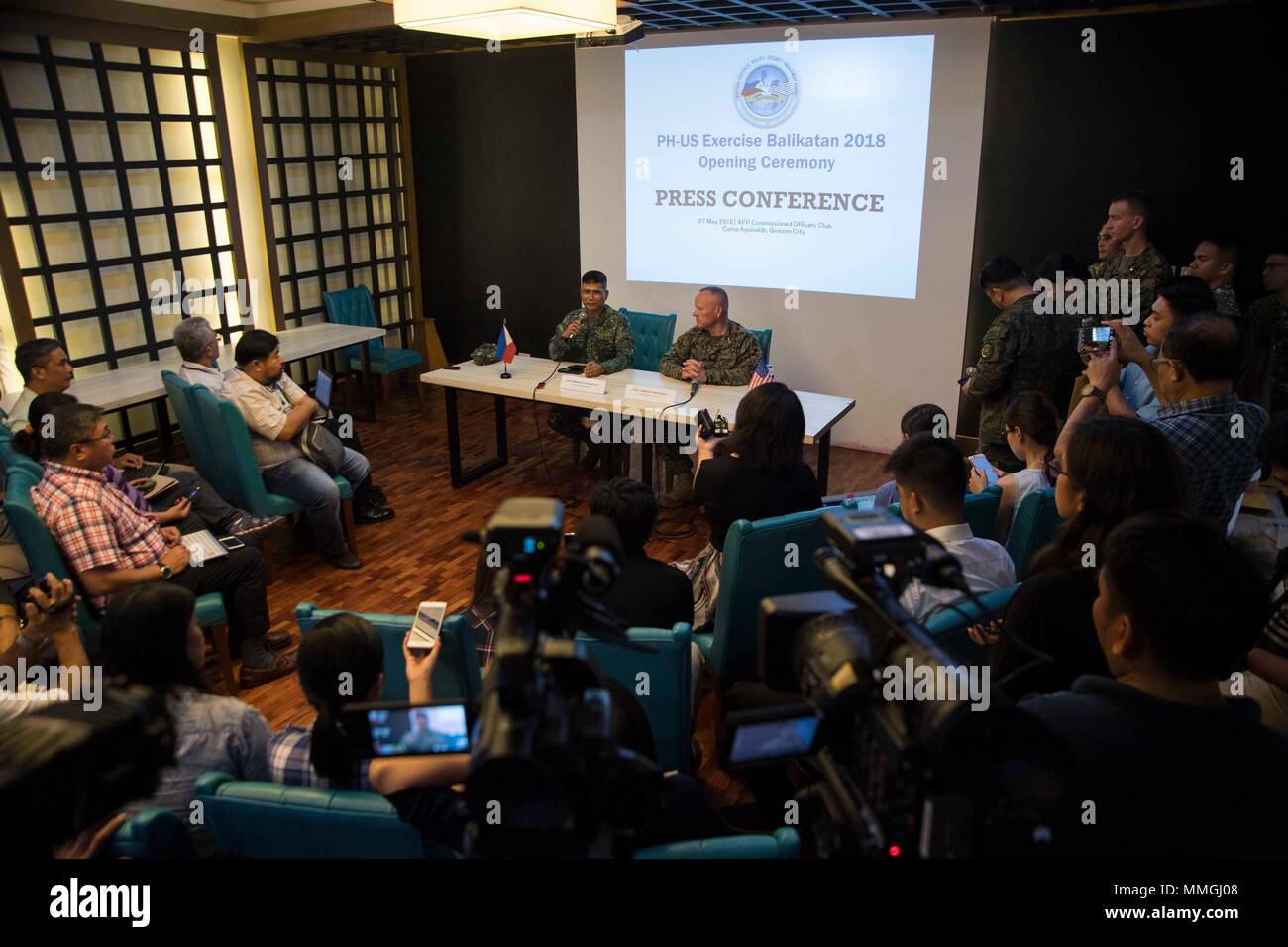 From left, Armed Forces of the Philippines Lt. Gen. Emmanuel B. Salamat ...