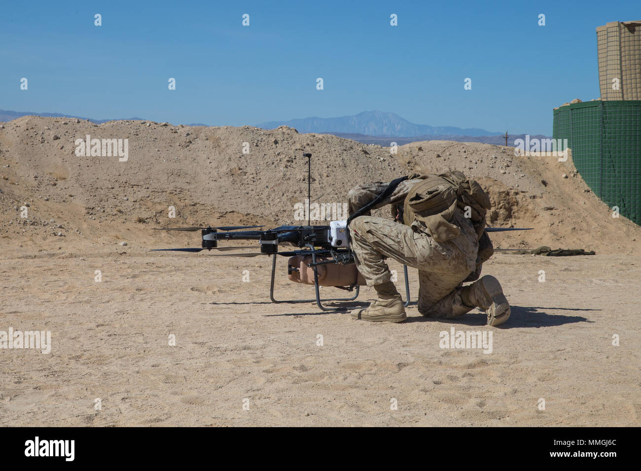 U.S. Marine Corps Lance Cpl. Jack Tashjian with Combat Logistics ...