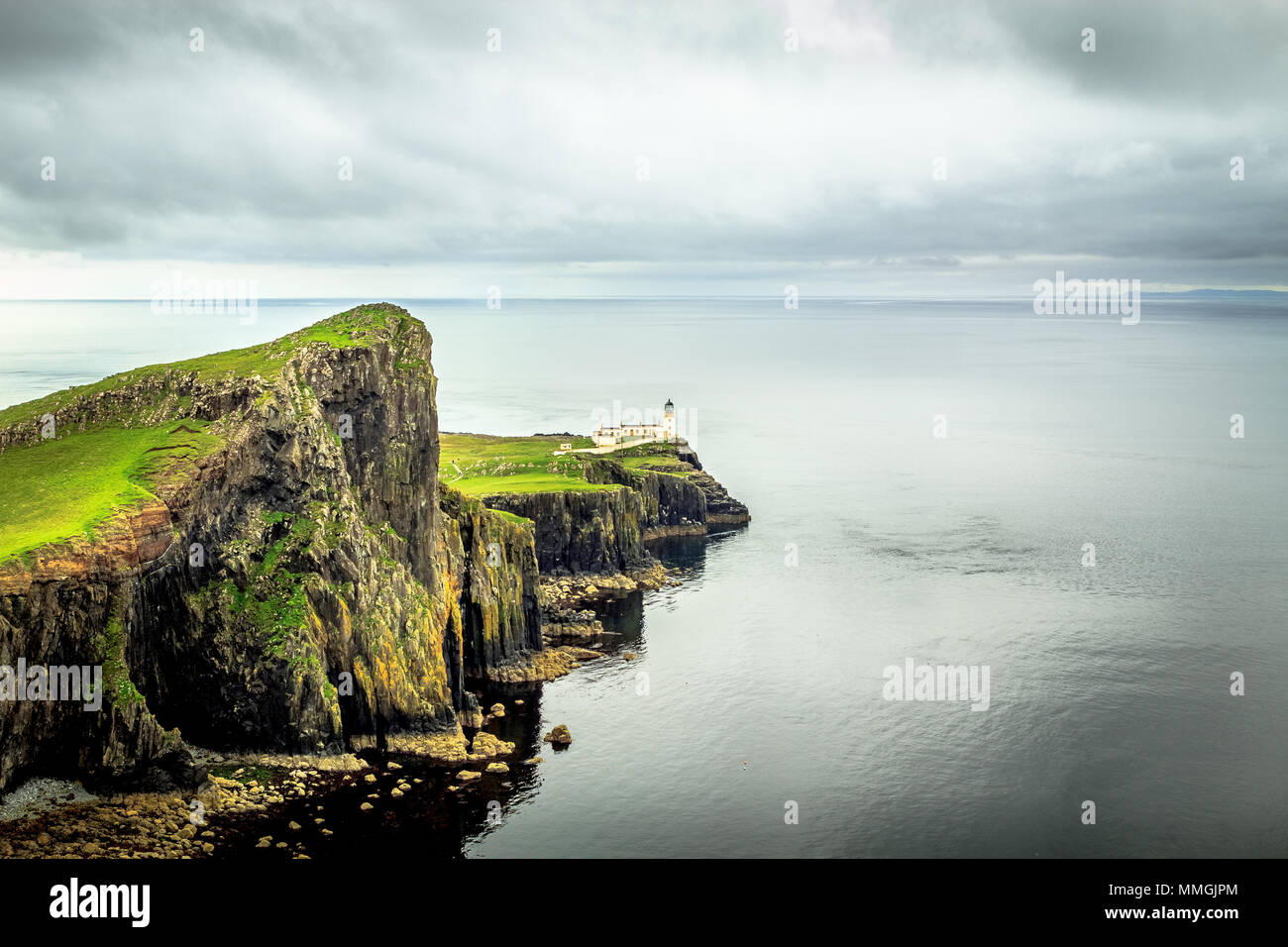 Neist Point Lighthouse - Isle of Skye Stock Photo - Alamy