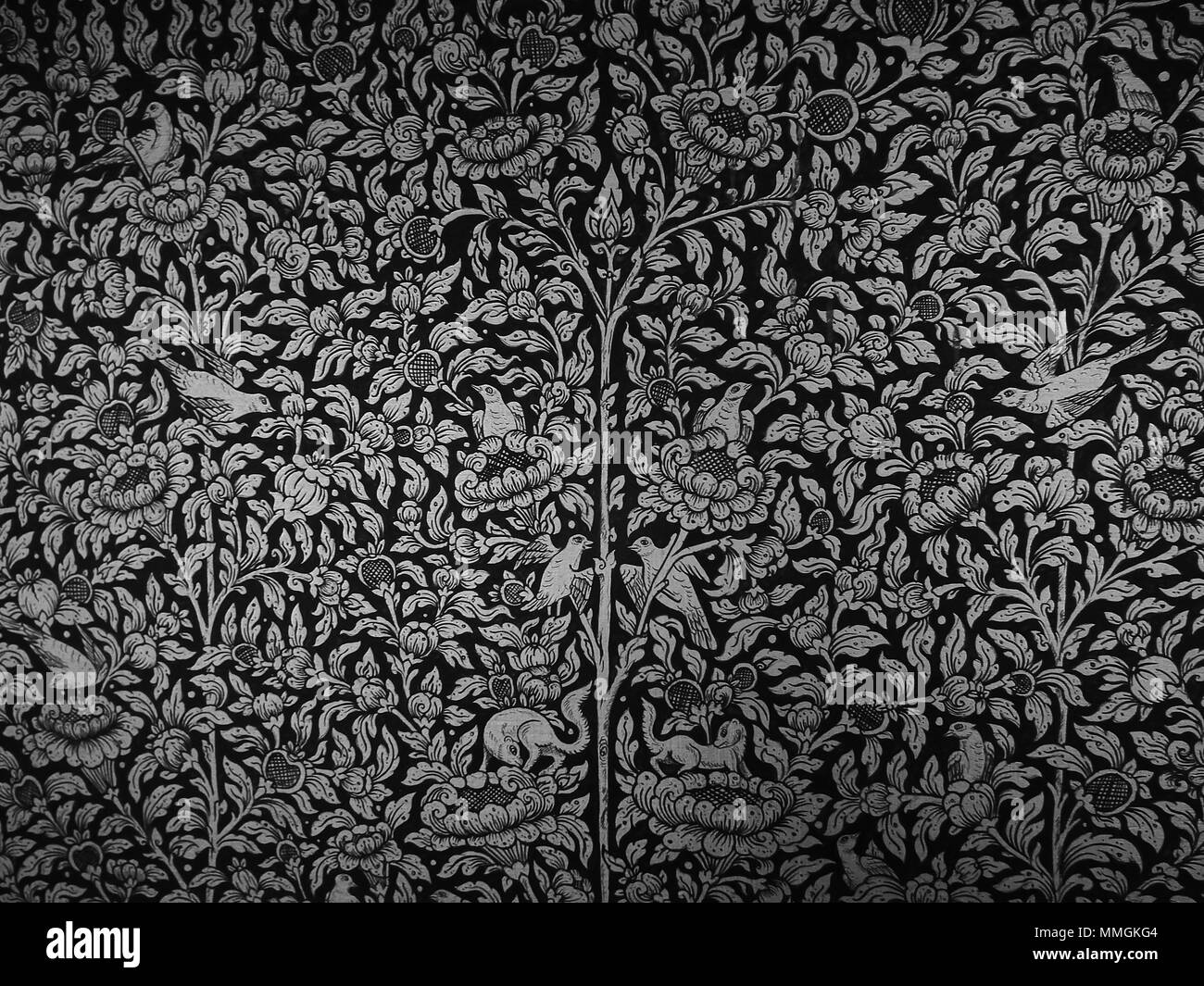 Traditional decor scene Black and White Stock Photos & Images - Alamy