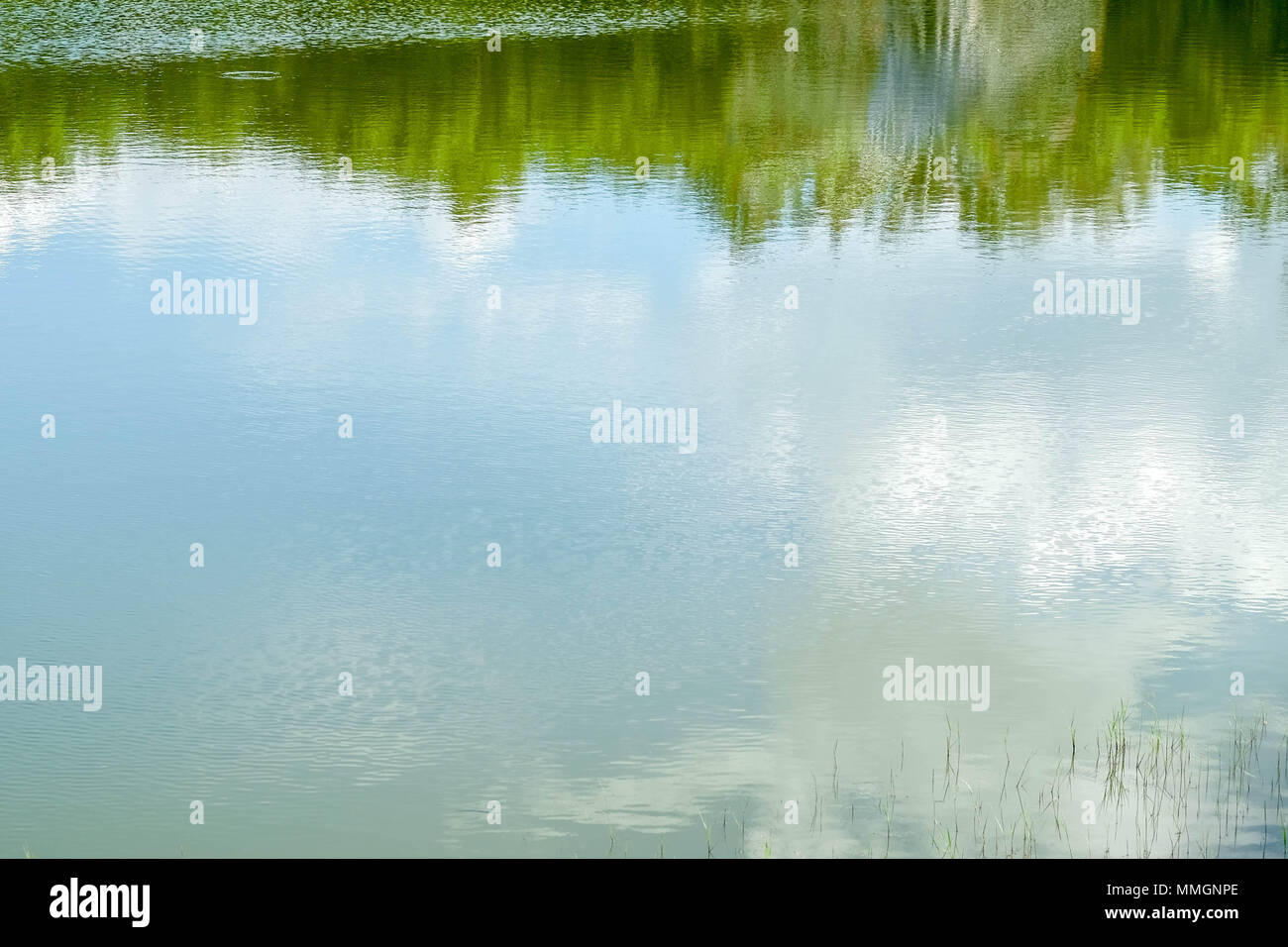 Abstract water reflection texture background Stock Photo - Alamy