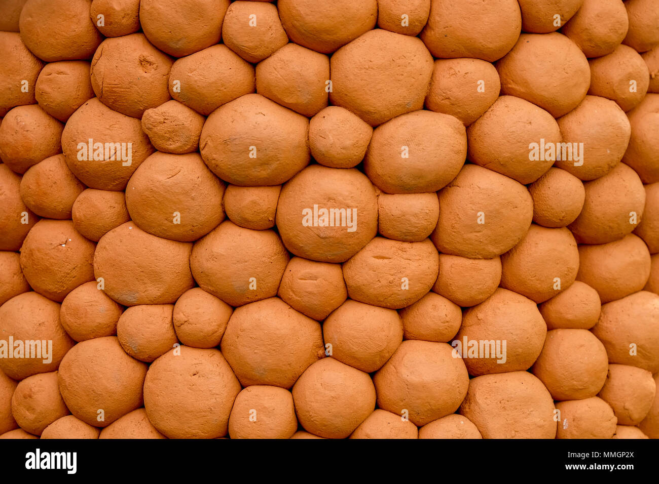 Clay ceramic background fragment with pattern and crack Stock Photo - Alamy