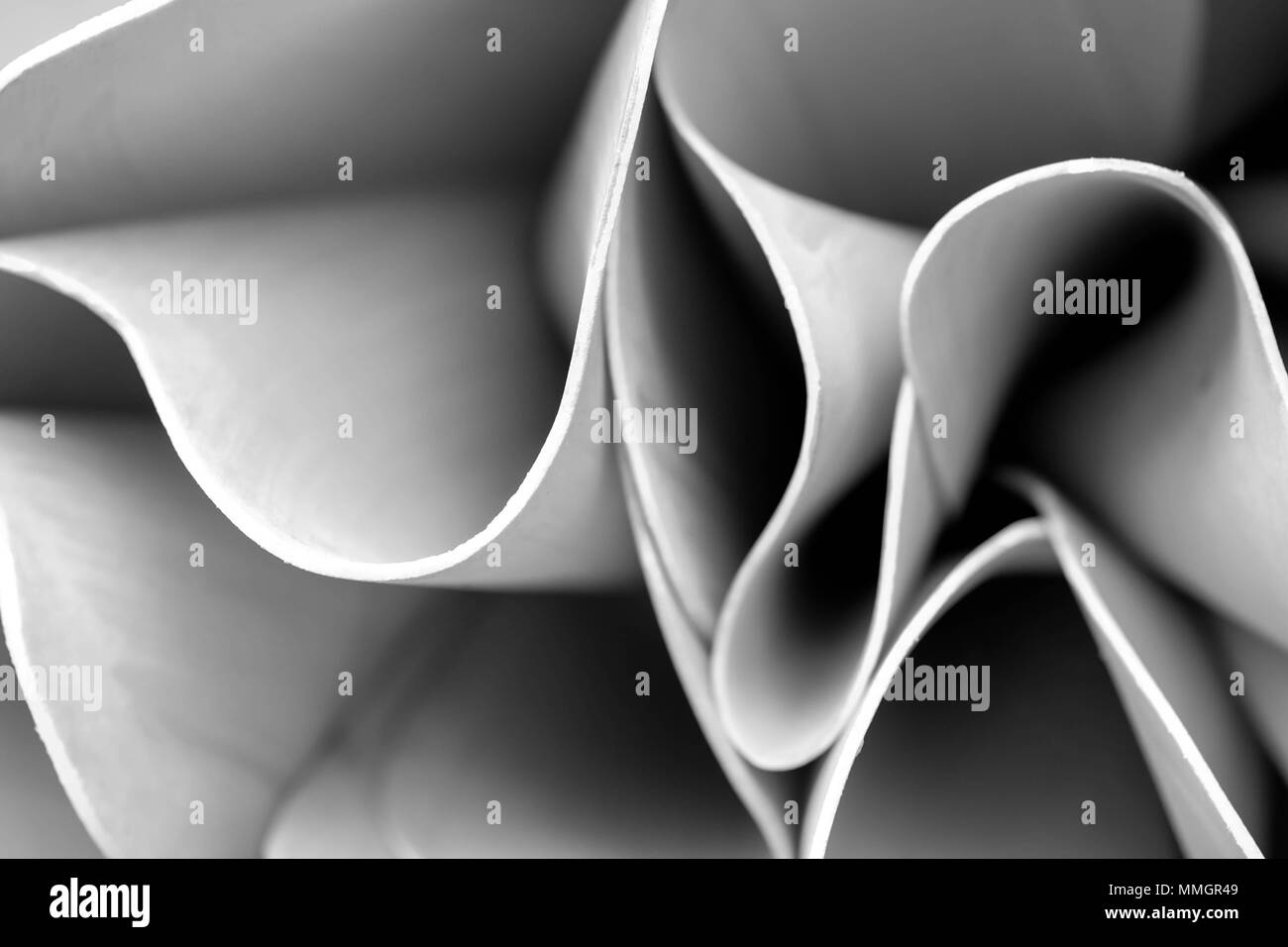 Abstract lines on architecture. modern architecture detail. Refined ...