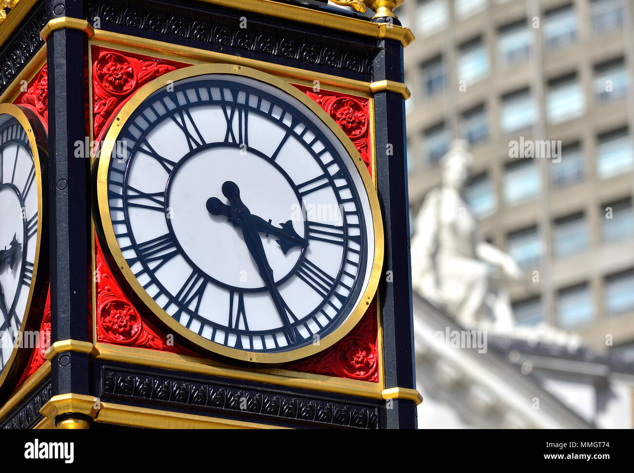 London,England, UK. 'Little Ben' clock (1892: by Gillett & Johnston of ...