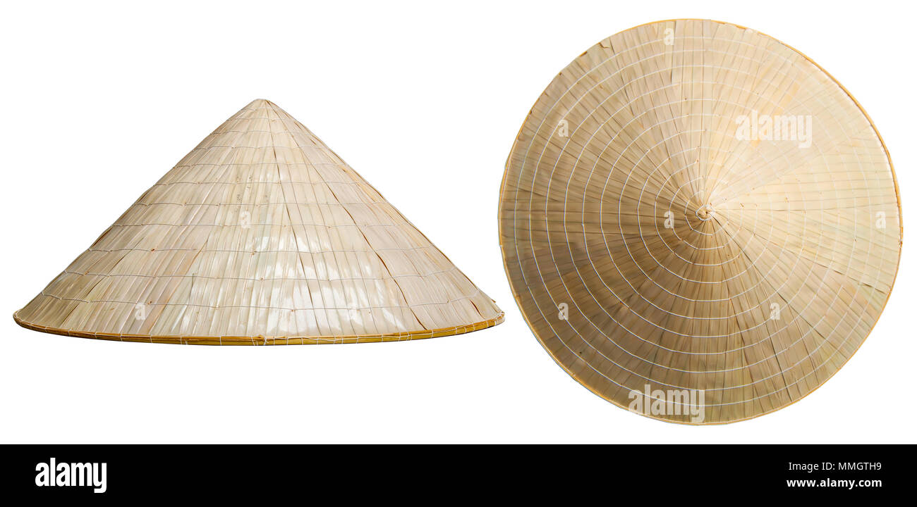 Asian conical straw hat isolated hi-res stock photography and images ...