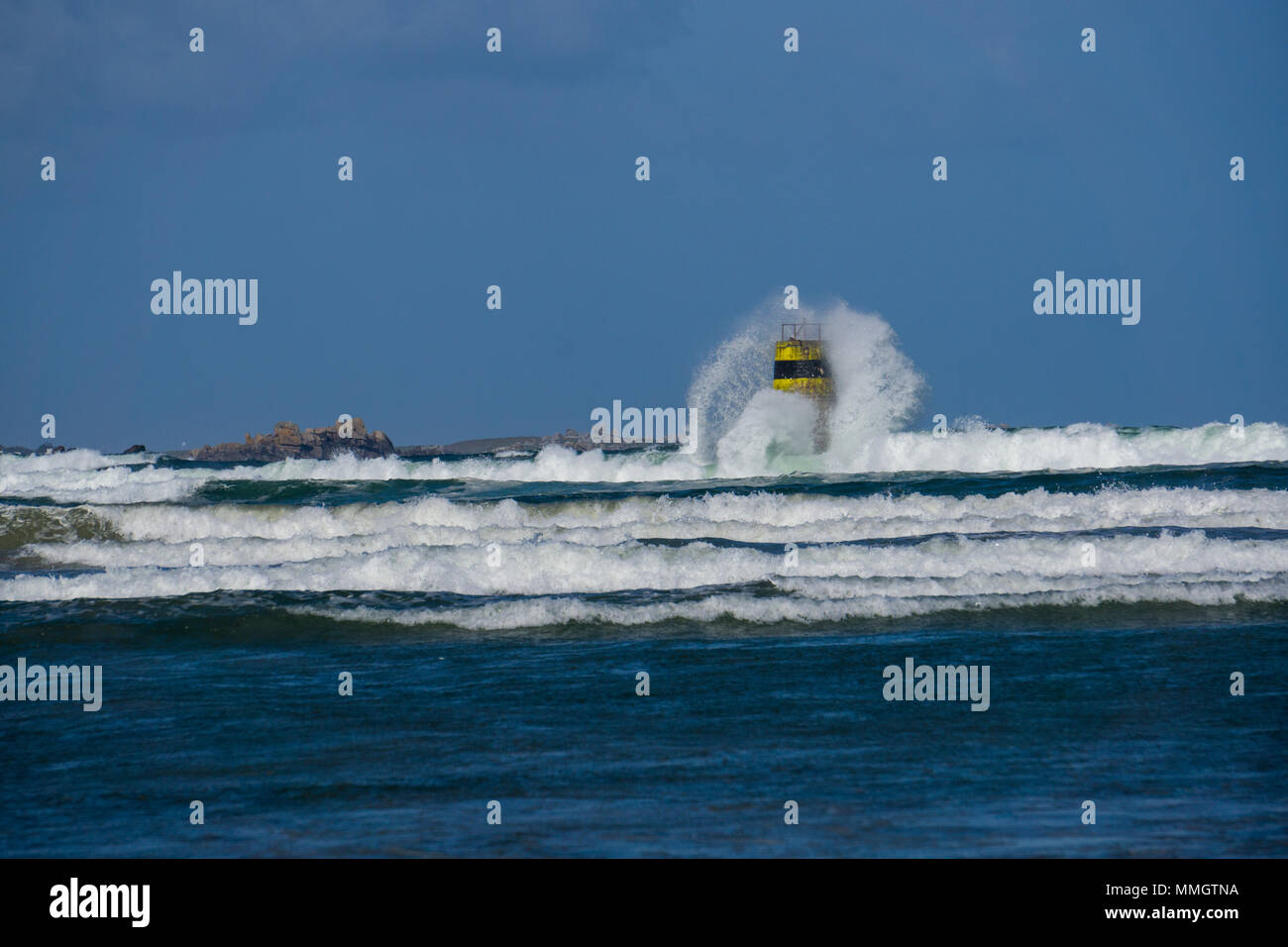 The ocean power Stock Photo - Alamy