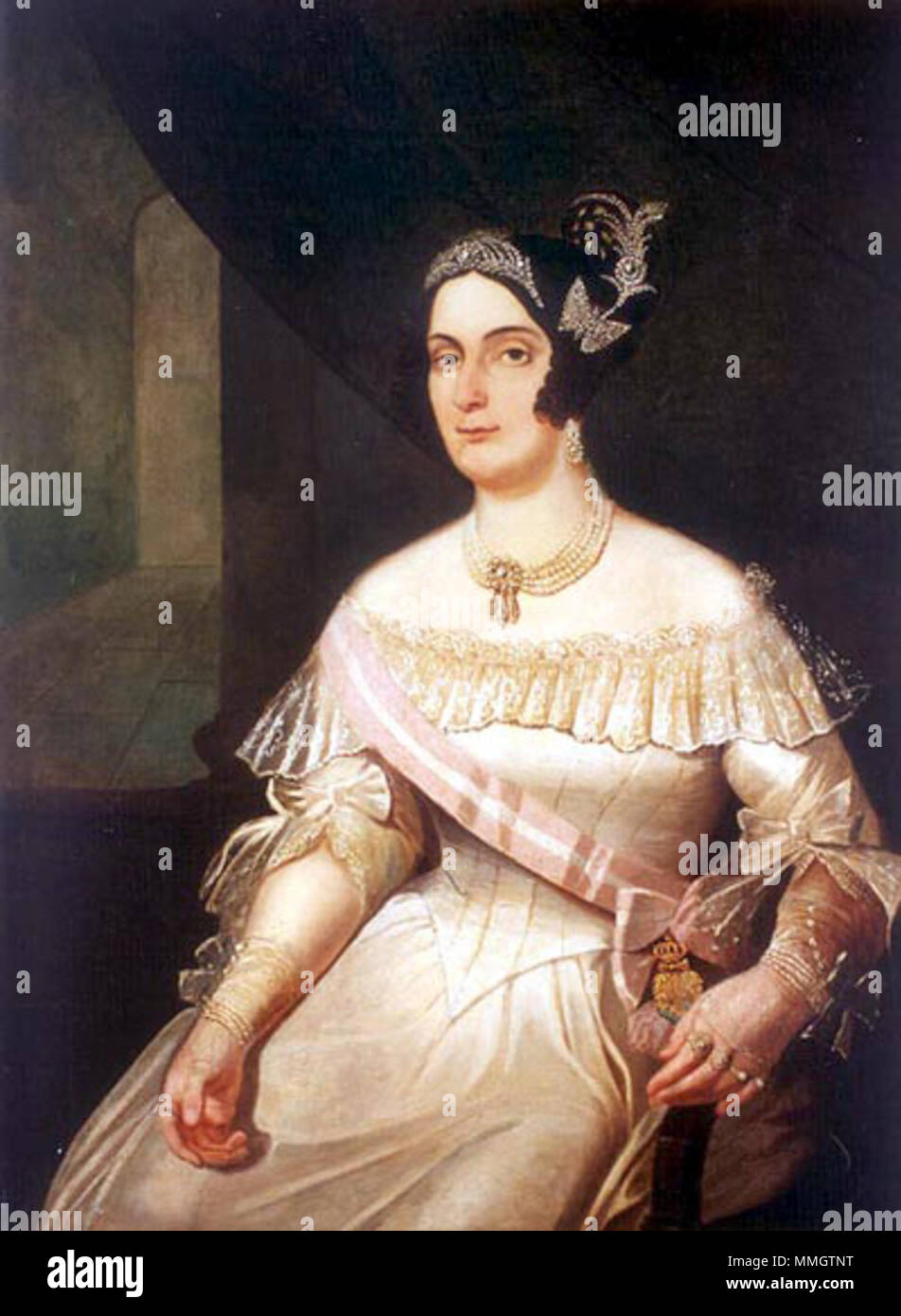 Português: Retrato de Domitila de Castro Canto e Melo, Marquesa de ...