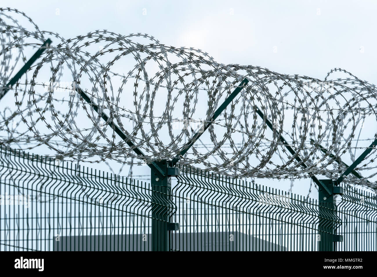 Barbed wire isolated hi-res stock photography and images - Alamy