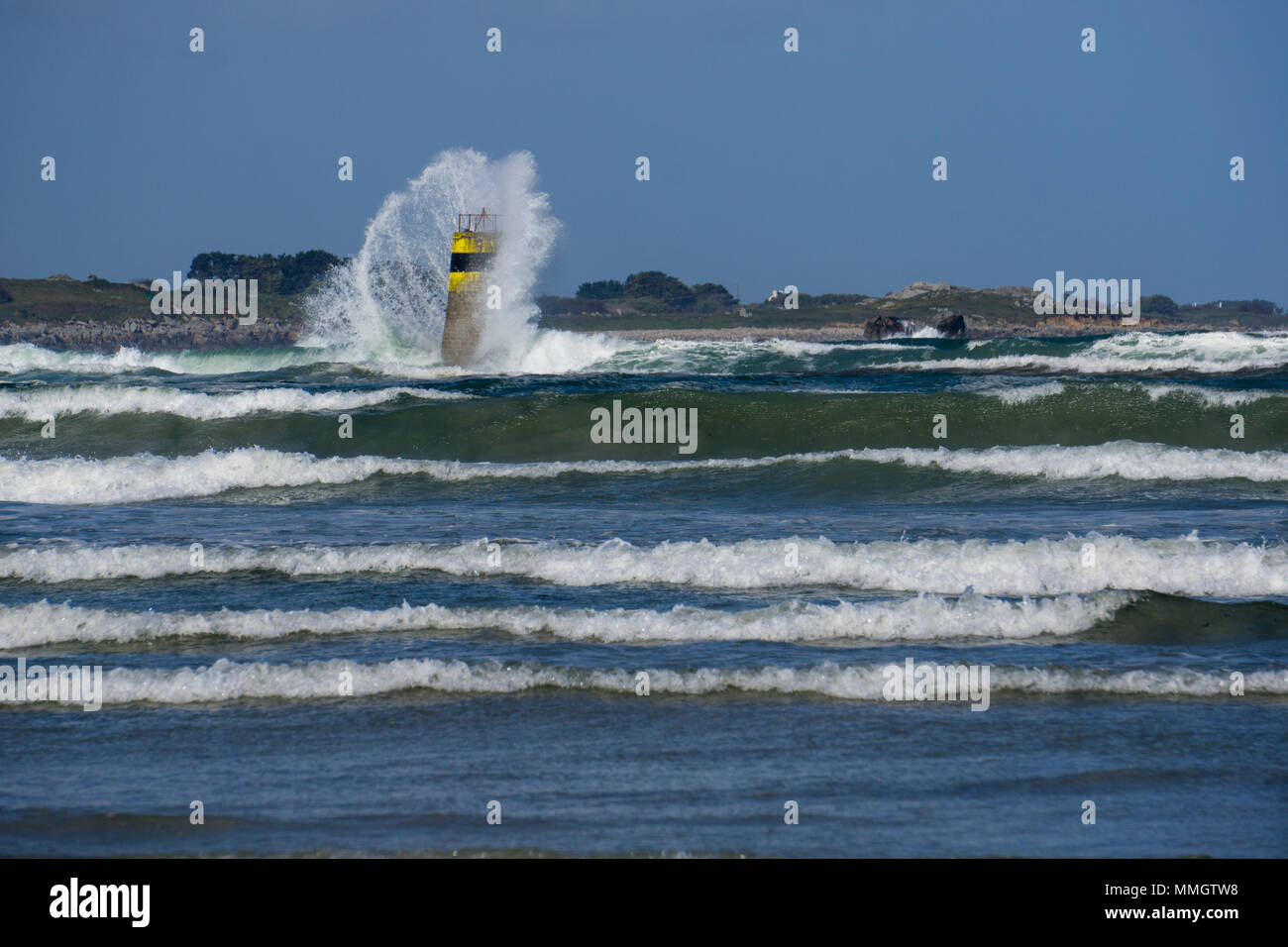The ocean power Stock Photo - Alamy