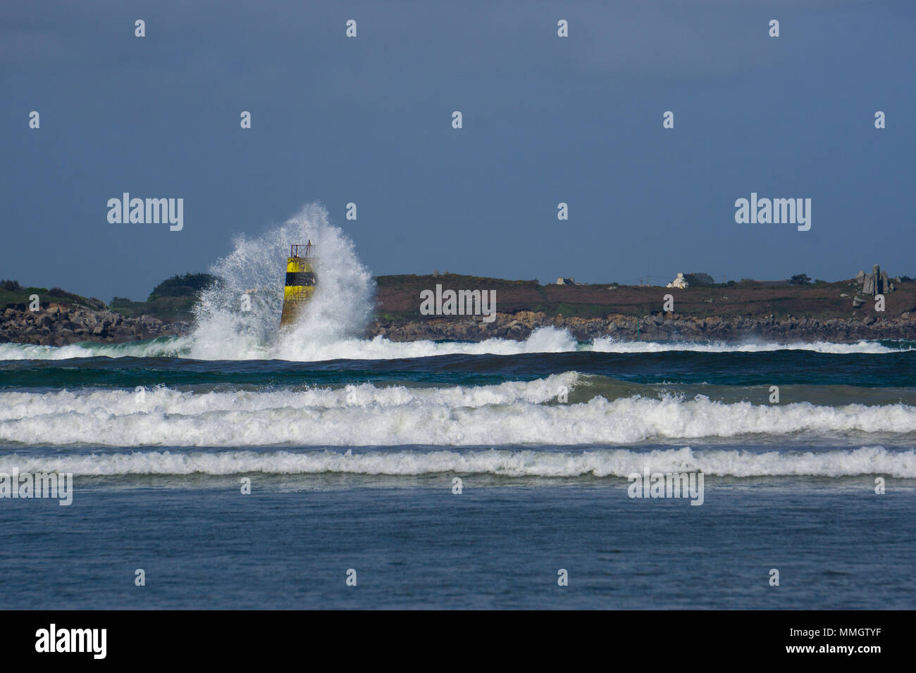 The ocean power Stock Photo - Alamy