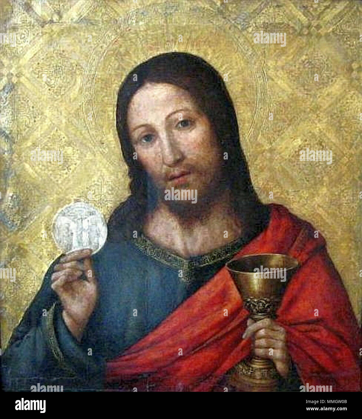 Christ with the Host.. fourth quarter of 15th century. San Leocadio ...