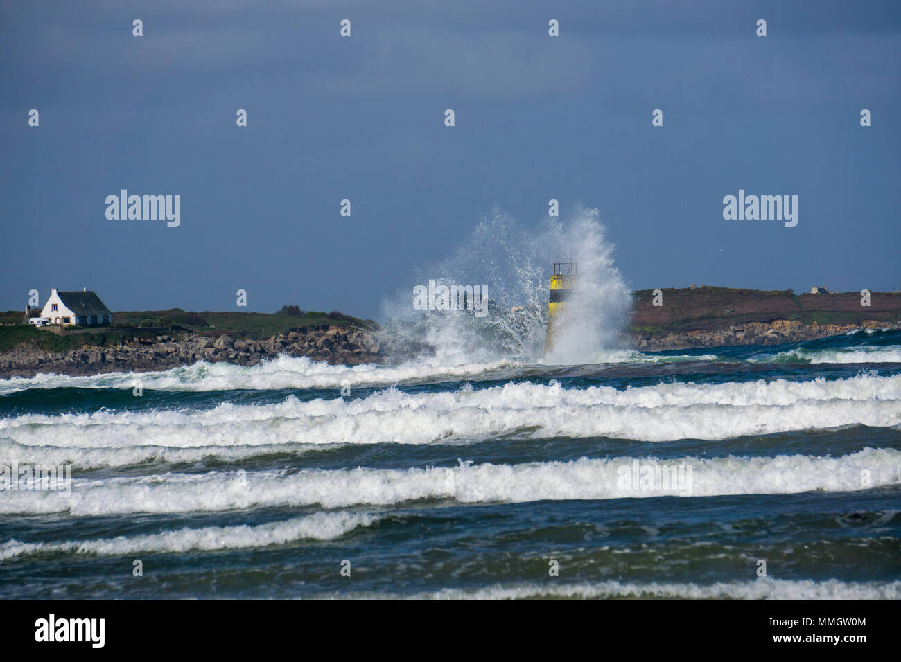 The ocean power Stock Photo - Alamy