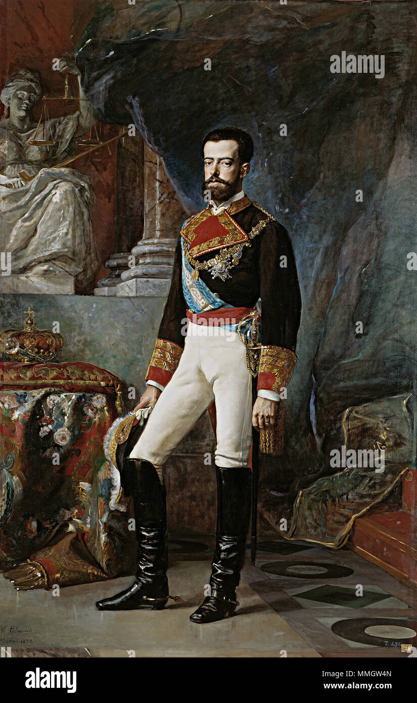Rey amadeo de españa hi-res stock photography and images - Alamy