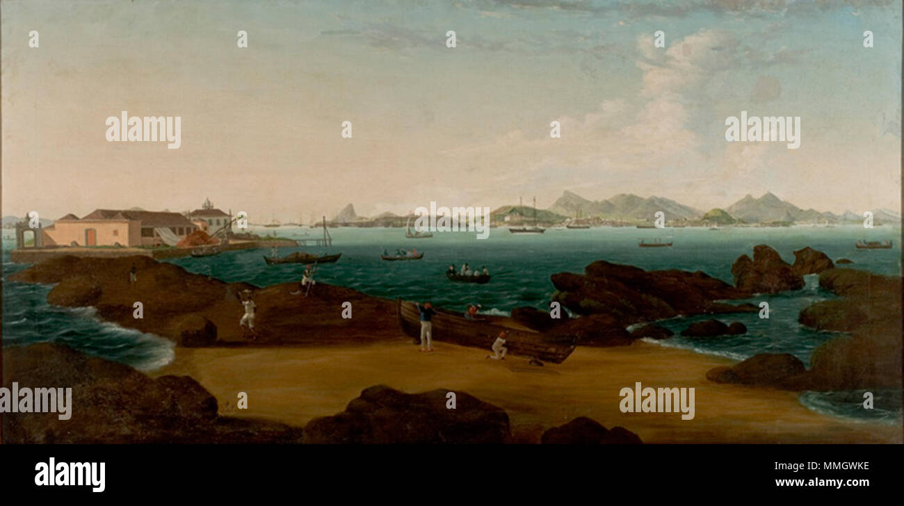 Henry Chamberlain - Ponta da Armação em Niterói Stock Photo - Alamy