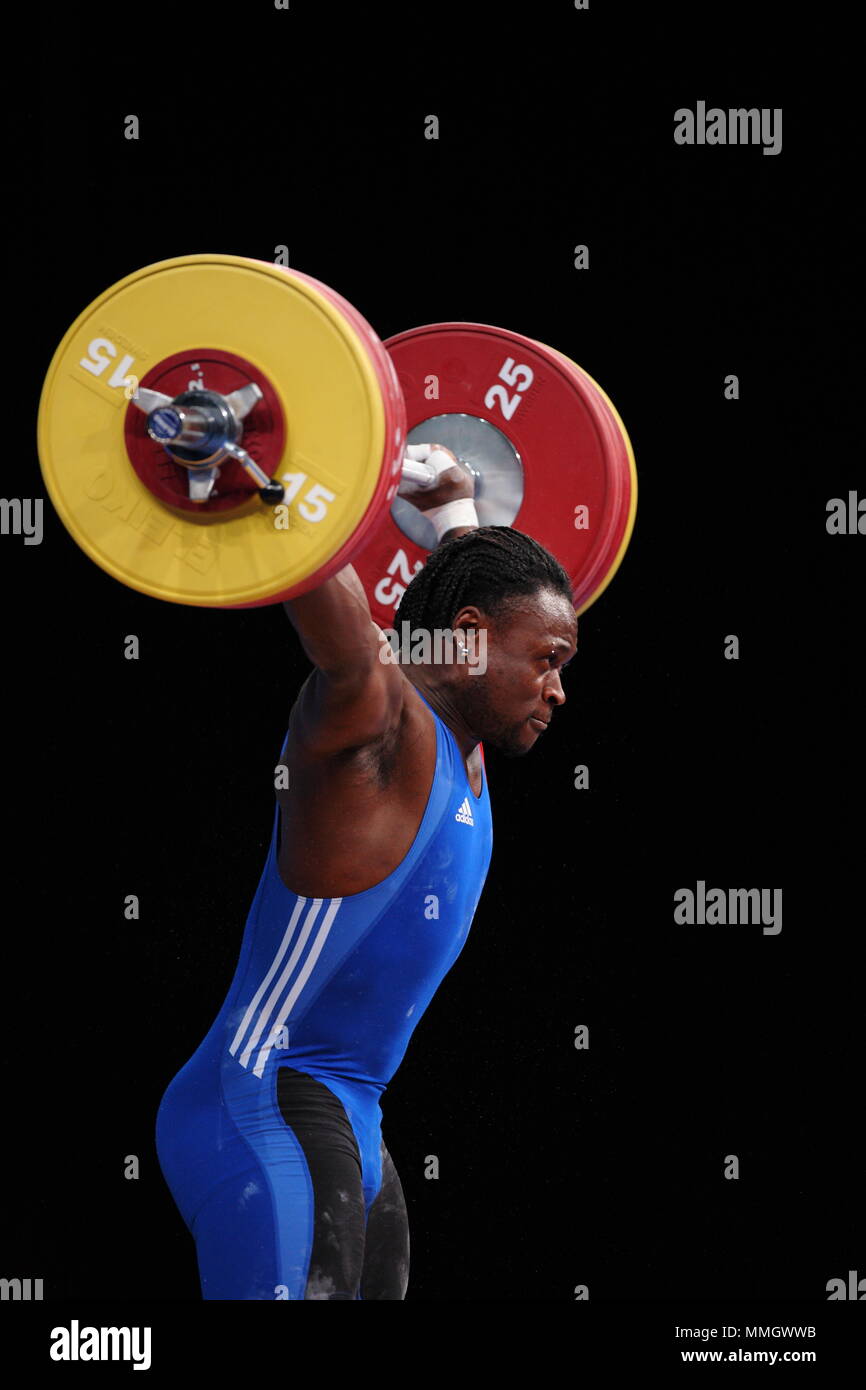 David Matam Matam of France competes in the Men's 94kg group A weight ...