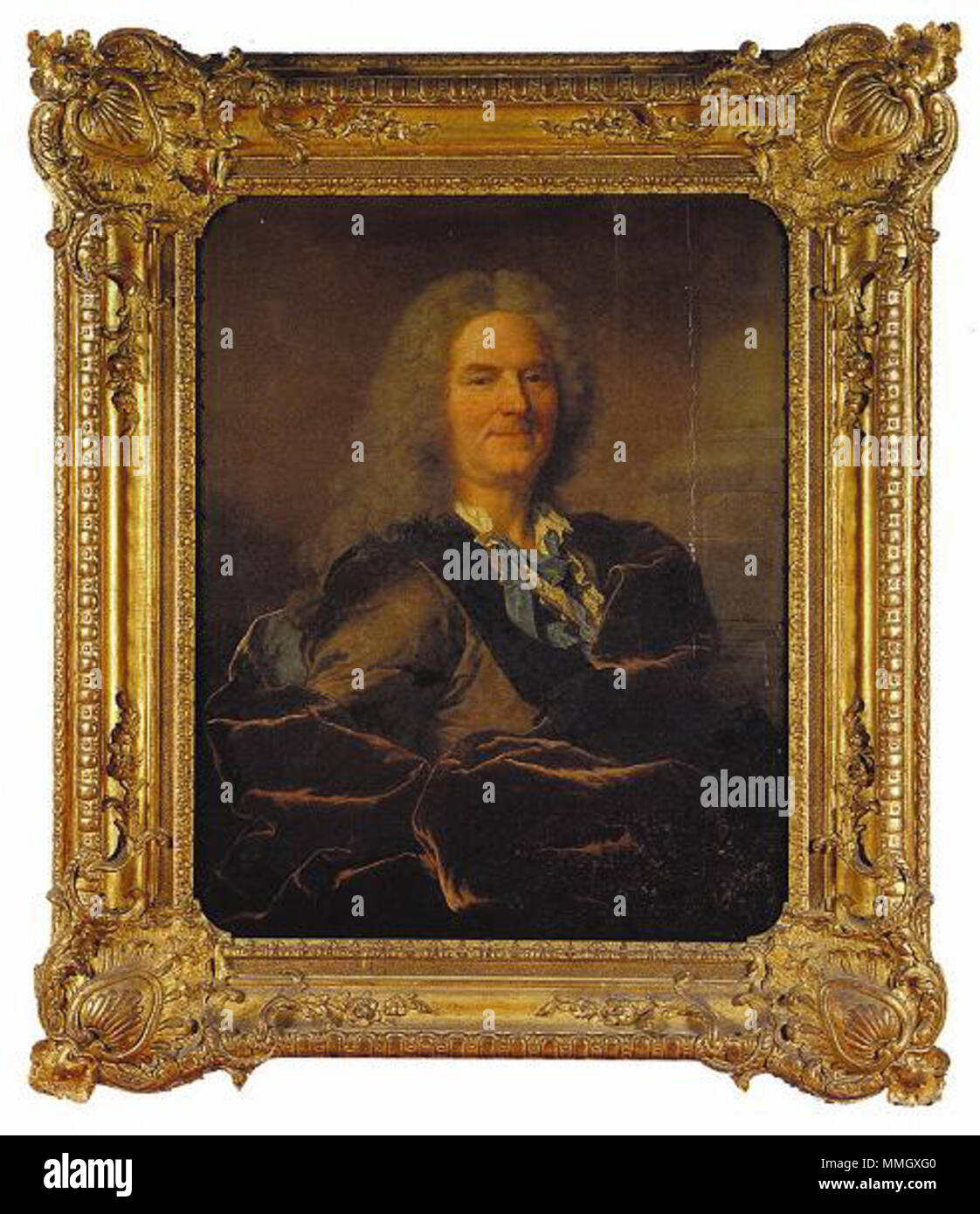 Français : Portrait d'Antoine Rousseau . 1737. Antoine Rousseau (coll ...