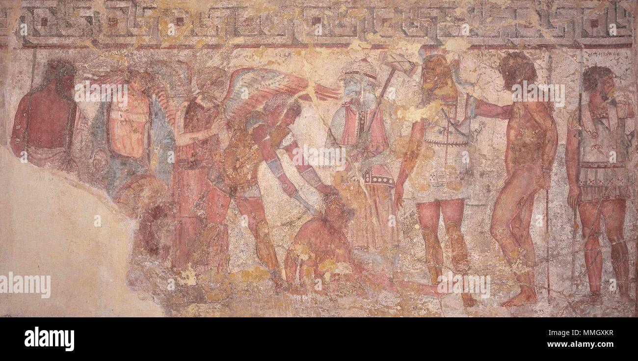 Tomb scene painting hi-res stock photography and images - Alamy