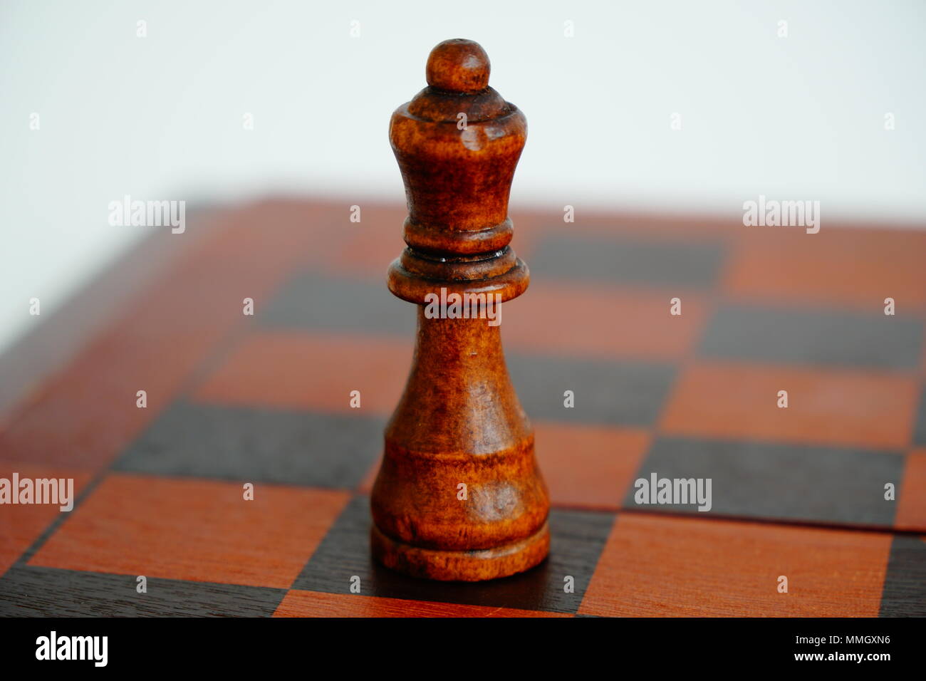 The chess game, board and figures Stock Photo - Alamy