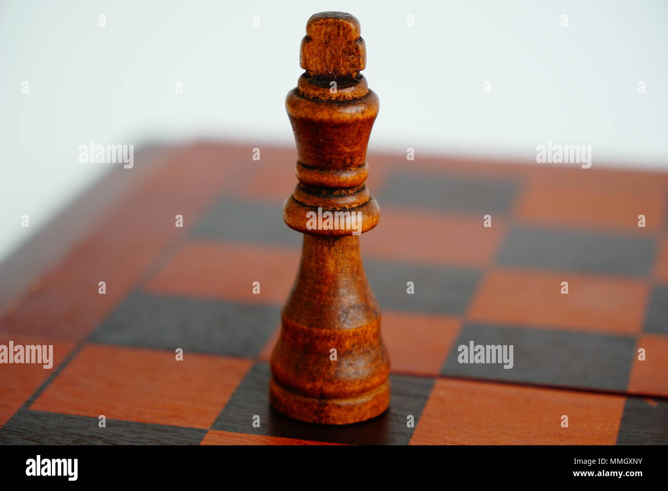 The chess game, board and figures Stock Photo - Alamy