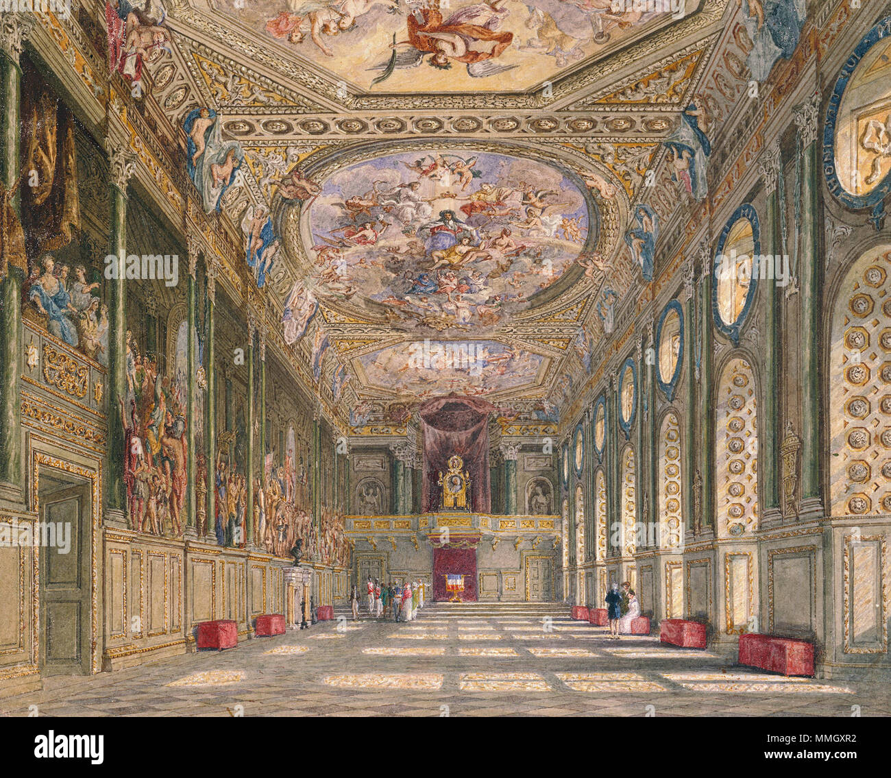 St George's Hall, Windsor Castle St George's Hall, Windsor Castle. 1816 ...