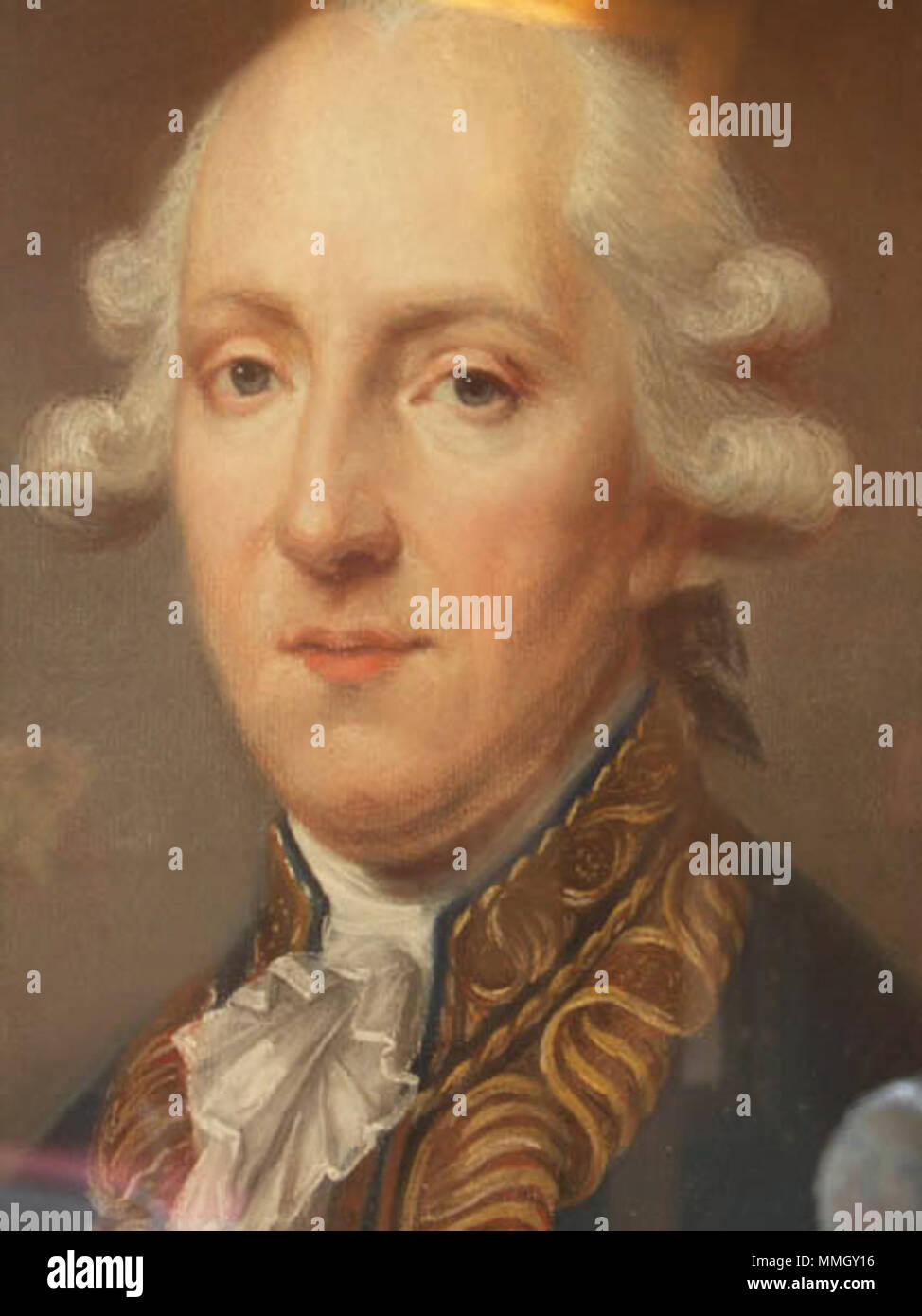. Portrait of Louis Antoine de Rohan Chabot (1733-1807) . 1783. Louis ...