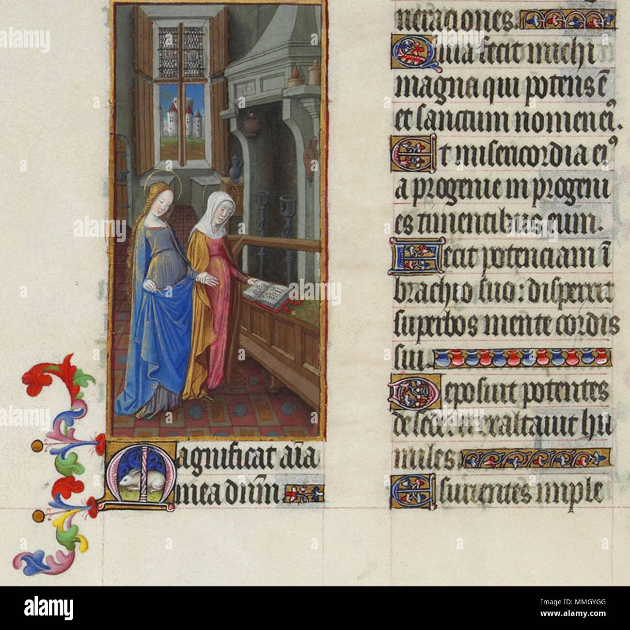 Magnificat anima me dominum hi-res stock photography and images - Alamy