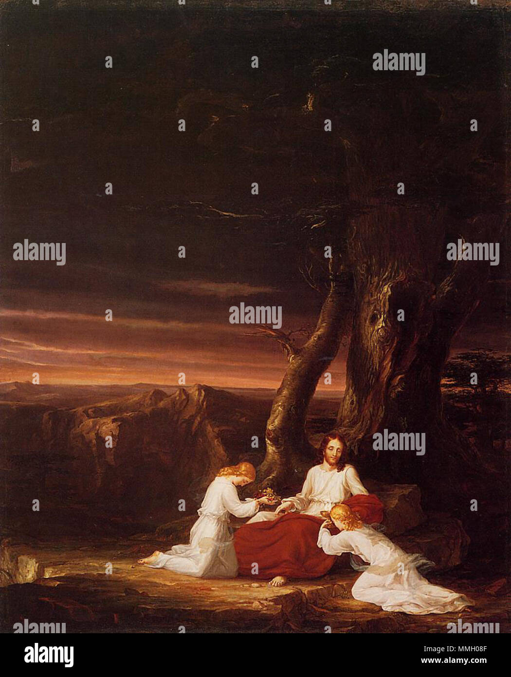 Angels ministering hi-res stock photography and images - Alamy