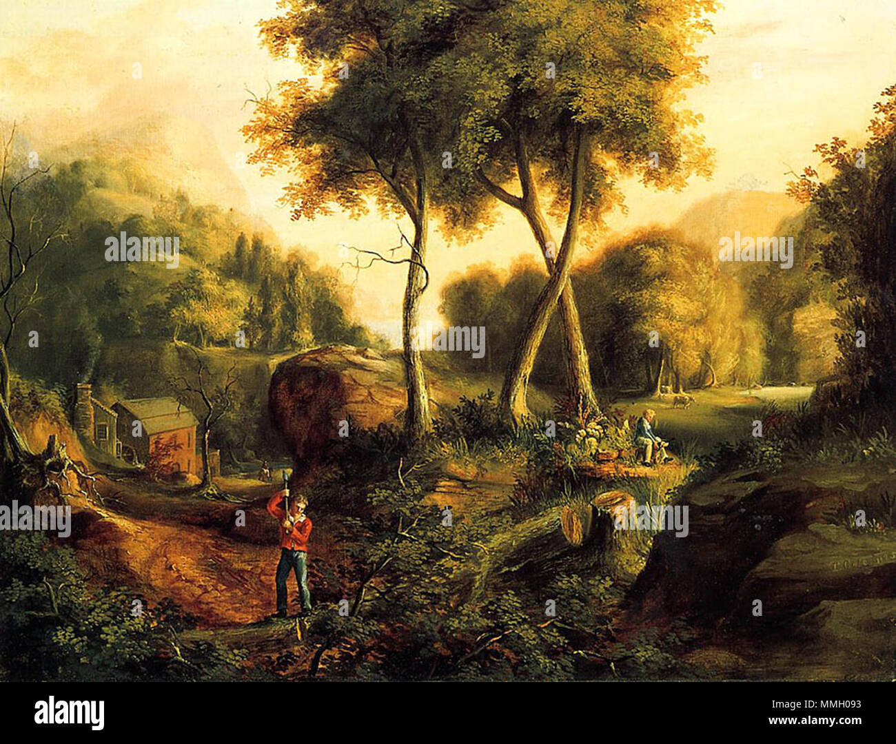 Thomas cole landscape hi-res stock photography and images - Alamy