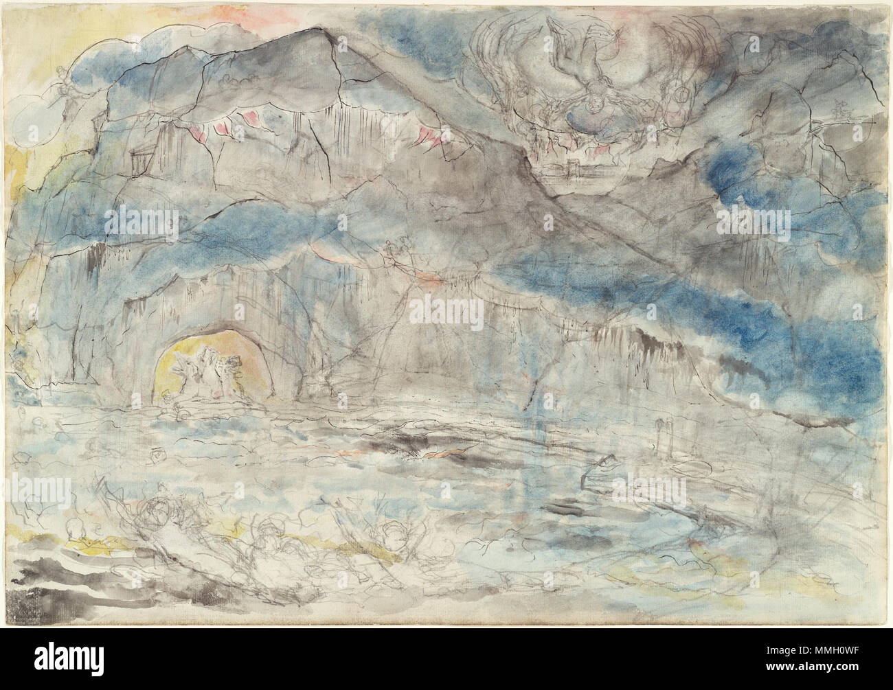 . English: Illustrations to Dante's Divine Comedy object 11 Butlin 812 ...