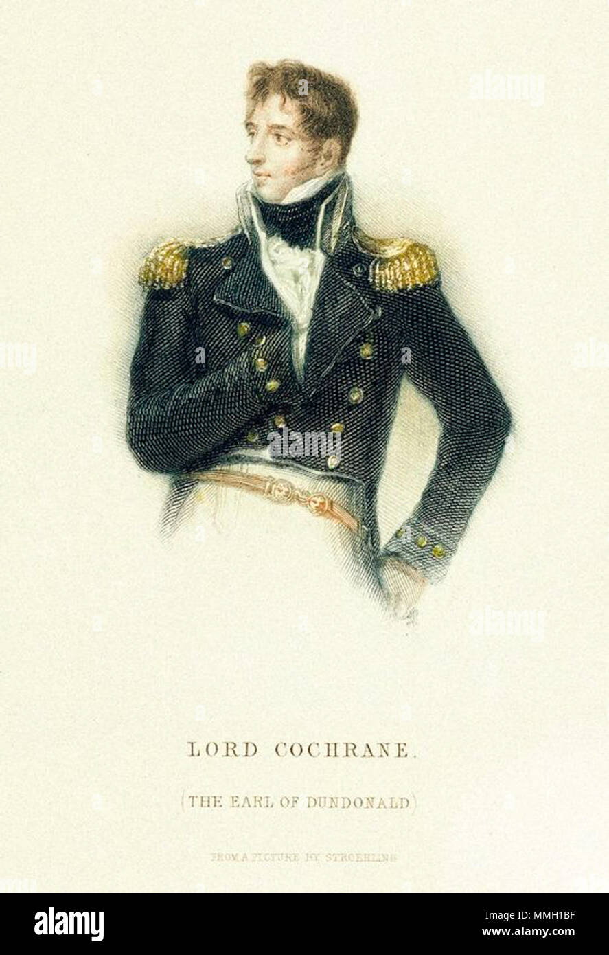 . Portrait of Thomas Cochrane, 10th Earl of Dundonald (1775-1860 ...