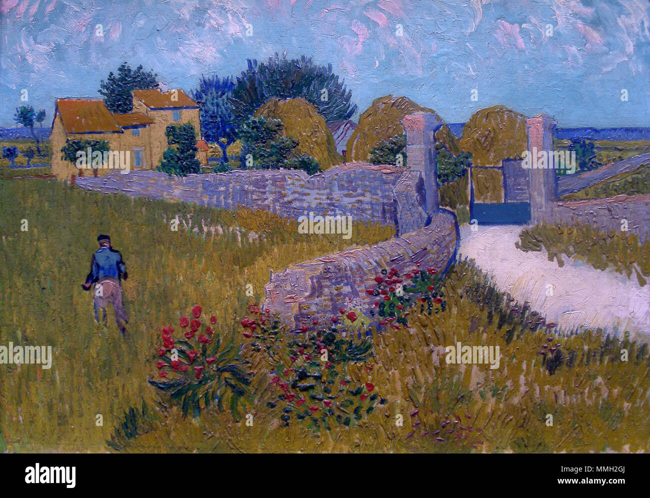 Farmhouse in Provence. 1888. Farmhouse in Provence-1888-Vincent van ...