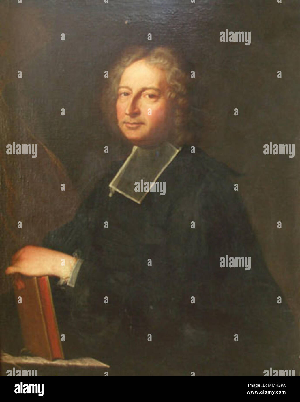 Portrait d'Antoine Anselme. 1719. Anselme Stock Photo - Alamy