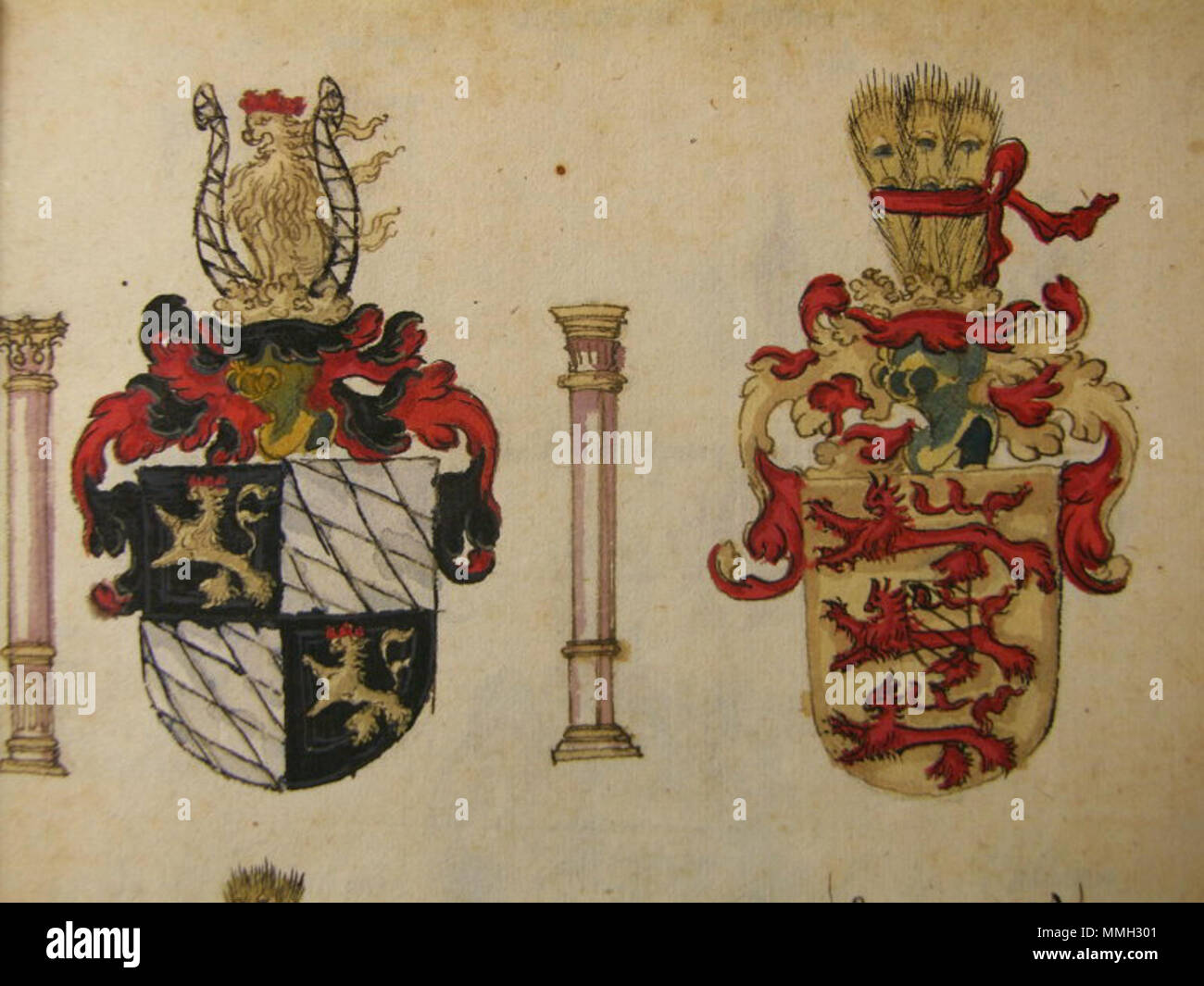 . 16th century. Unknown 39 Allerlay Wapen 06 Stock Photo - Alamy