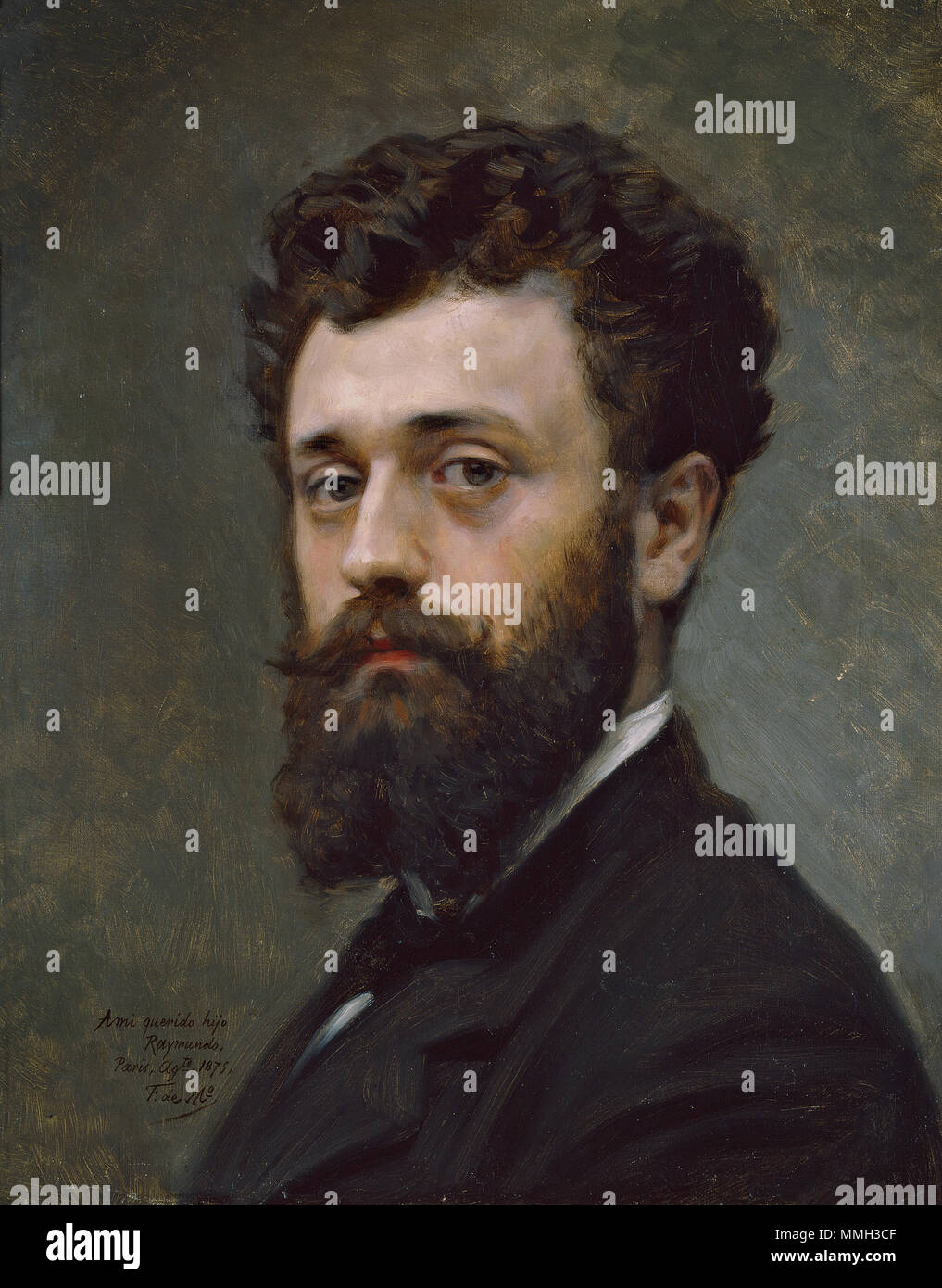 Español: El pintor Raimundo de Madrazo y Garreta, hijo del artista ...