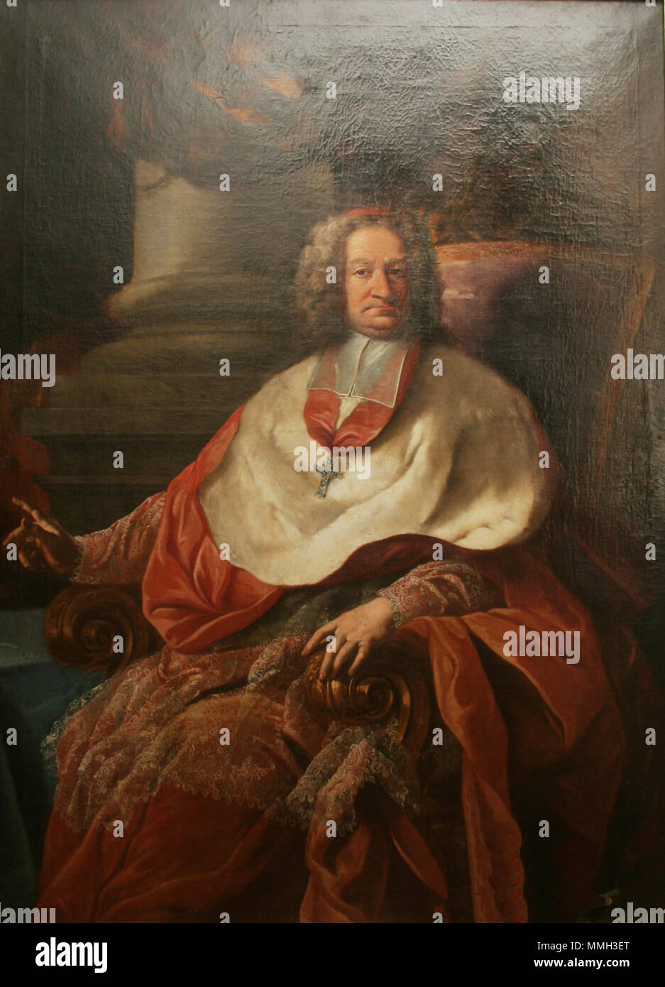 . Portrait of Count Leopold Anton von Firmian (1679-1744) . 18th ...