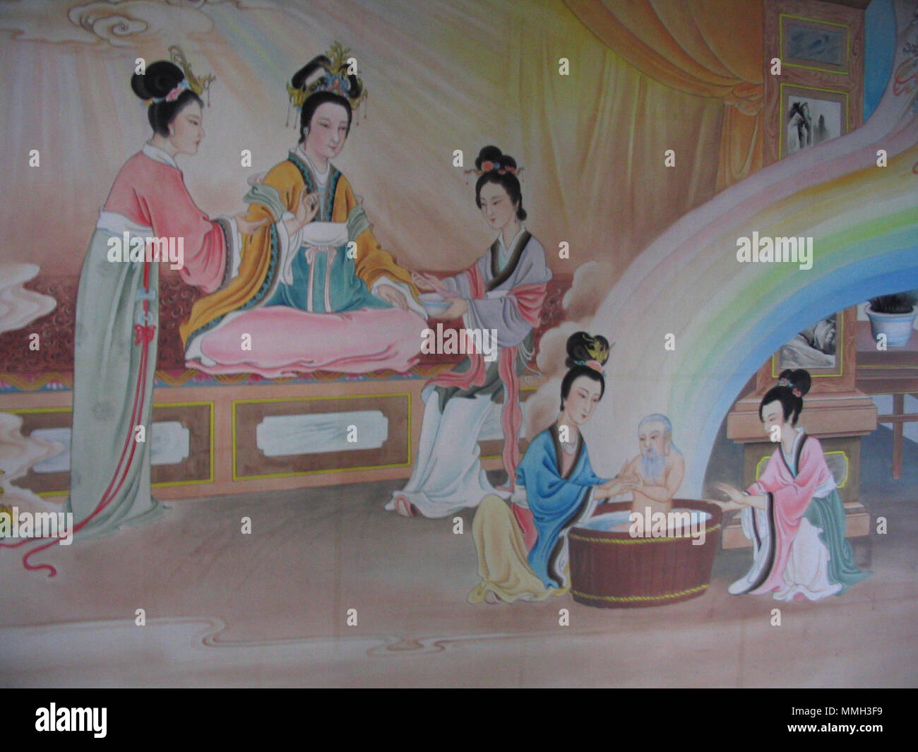 Painting china daoism hi-res stock photography and images - Alamy