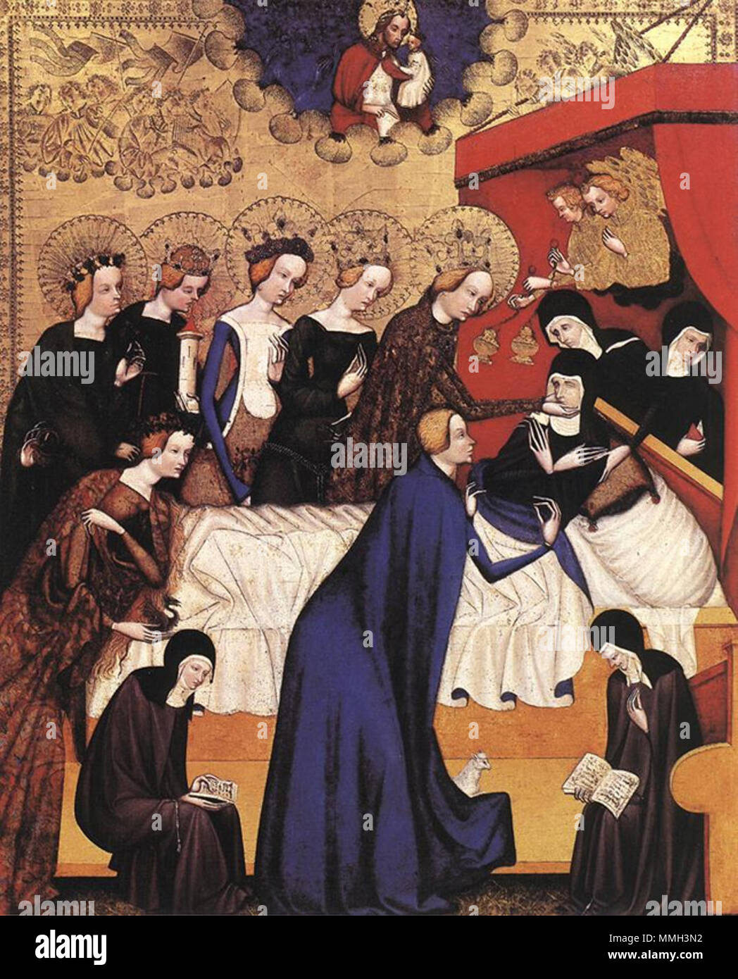 Death of st clare hi-res stock photography and images - Alamy