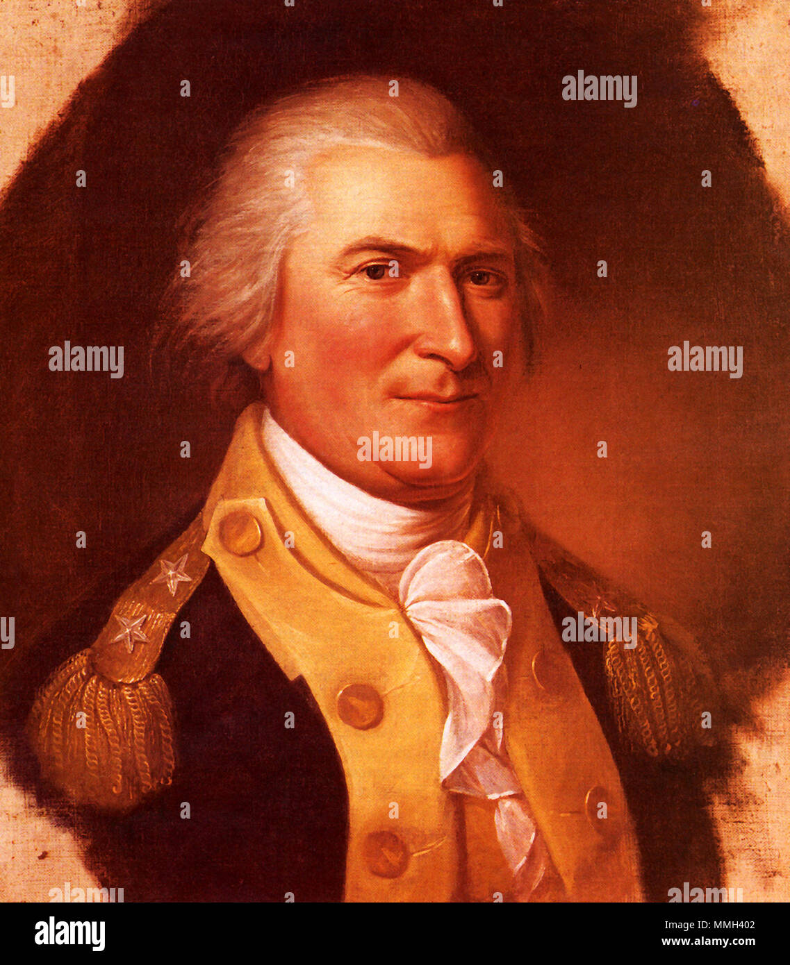 Official portrait of American Revolutionary War General Arthur St ...