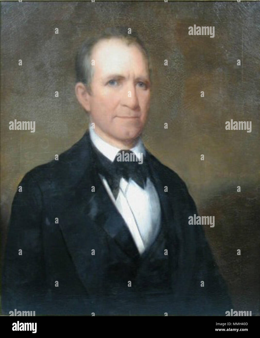 Sam houston portrait 1845 hi-res stock photography and images - Alamy