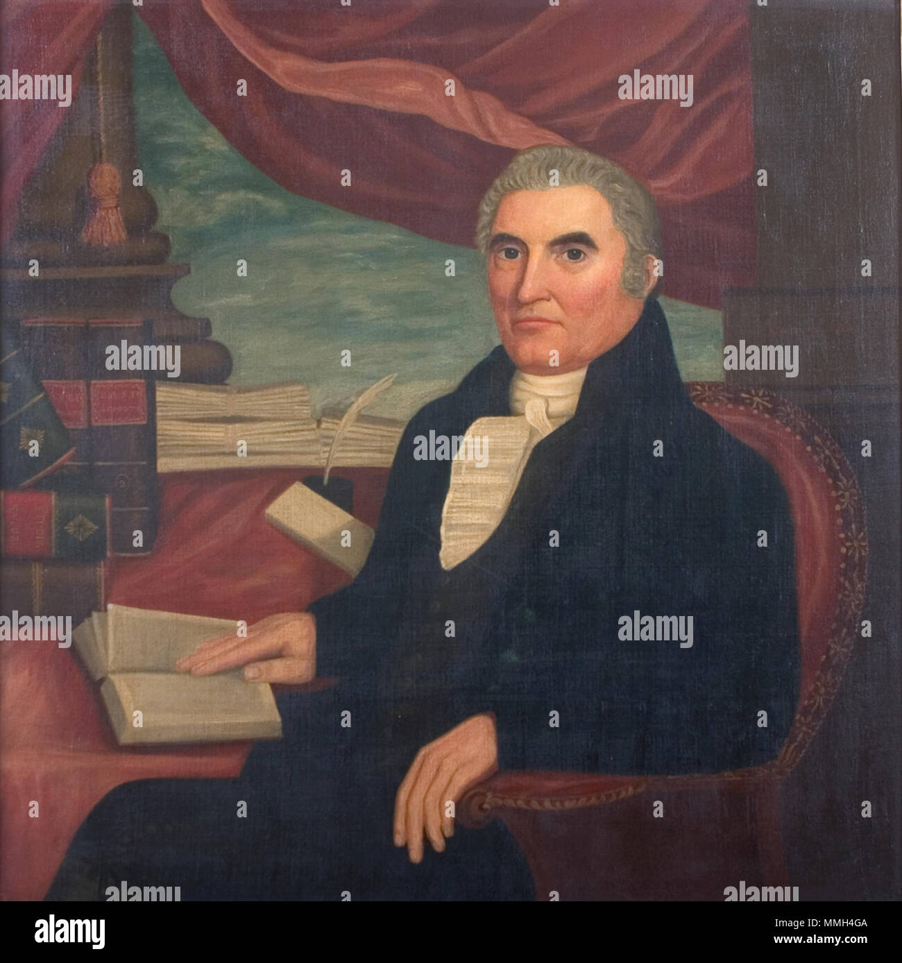 . English: 'Judge Peleg Arnold' Courtesy of the Brown University ...