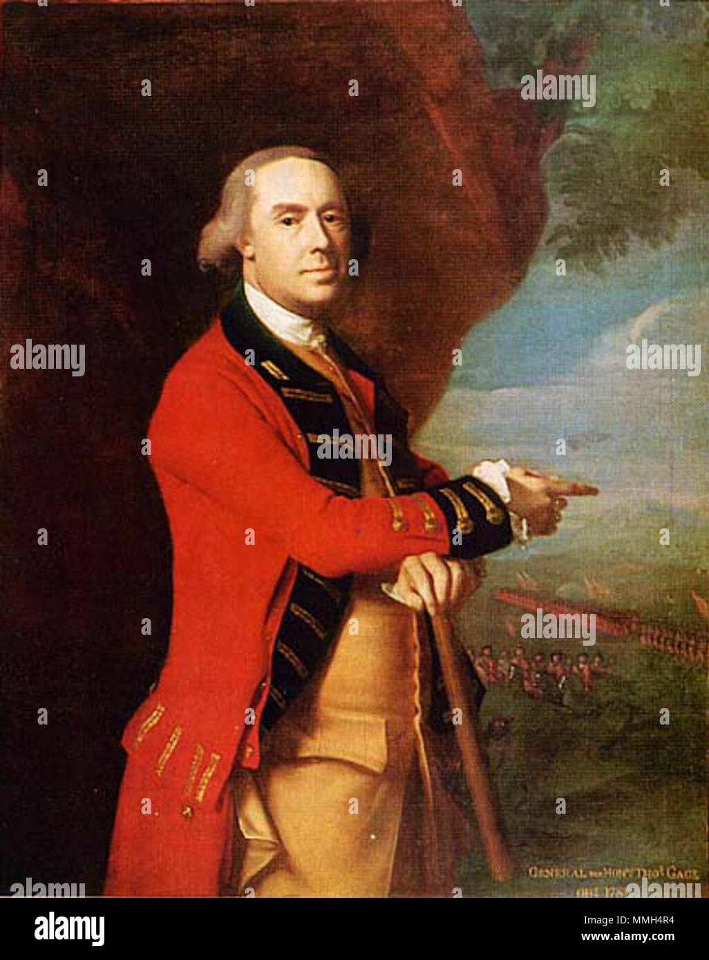 Thomas gage hi-res stock photography and images - Alamy