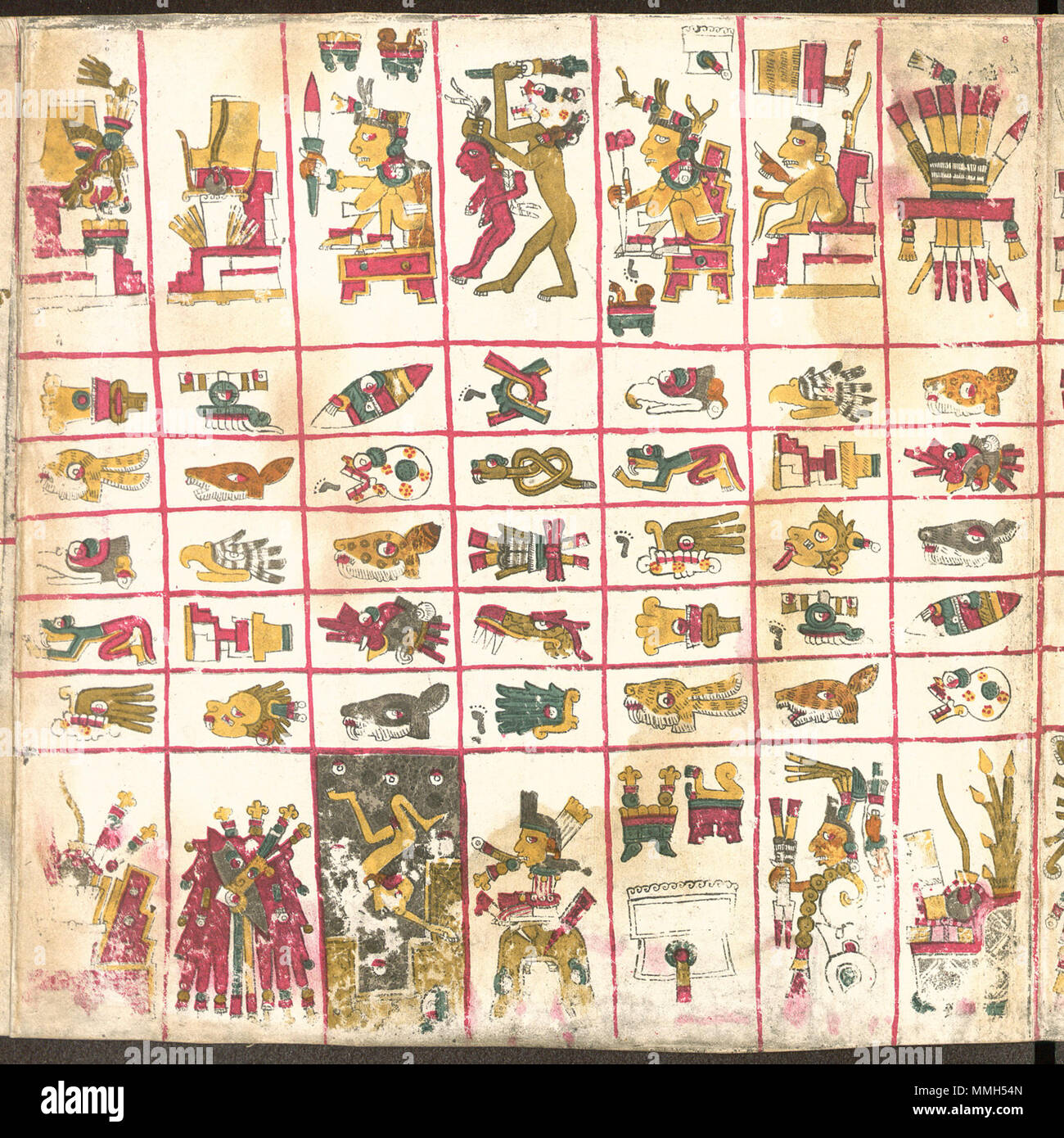 Codex borgia hi-res stock photography and images - Alamy