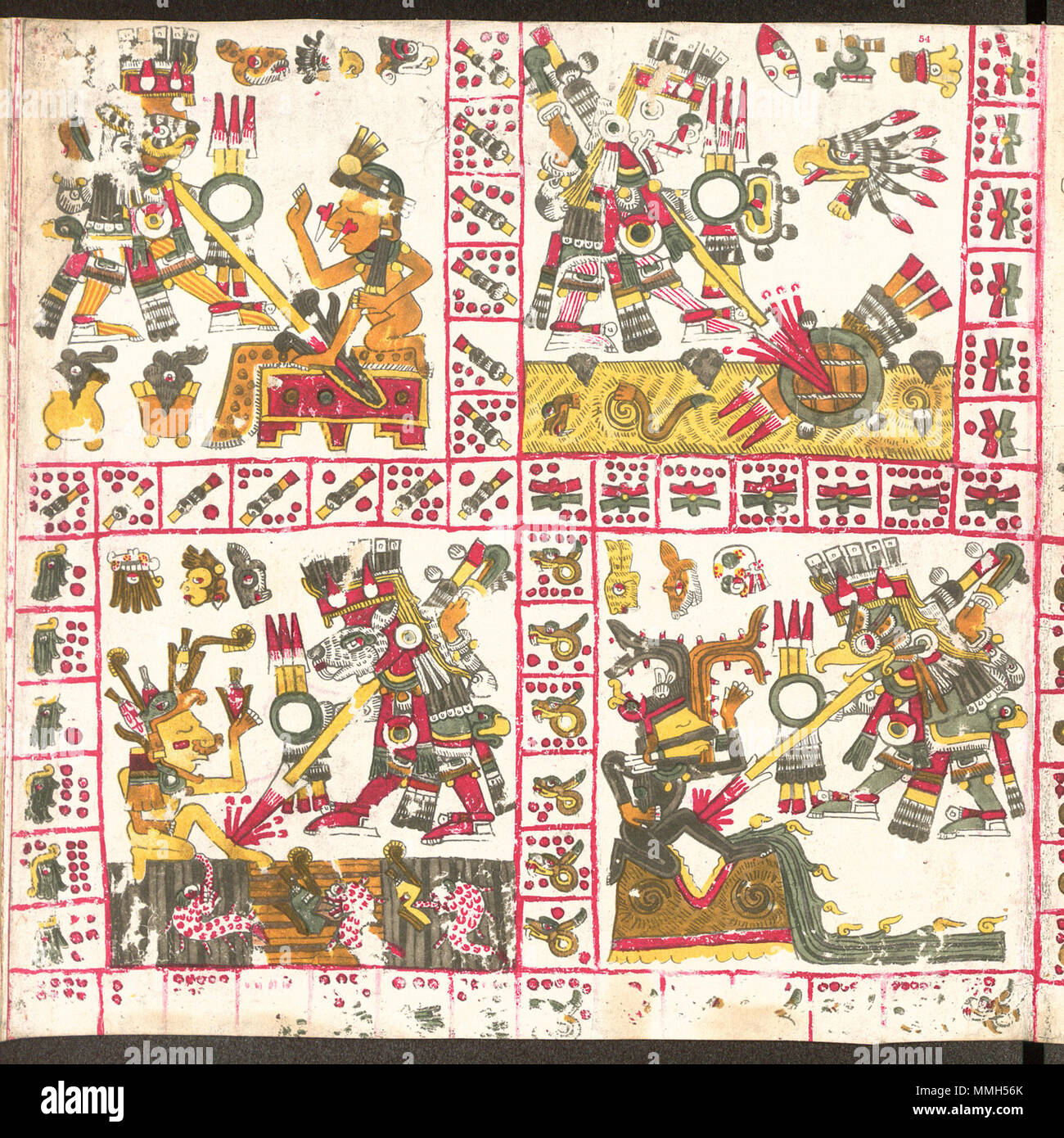 Codex borgia hi-res stock photography and images - Alamy