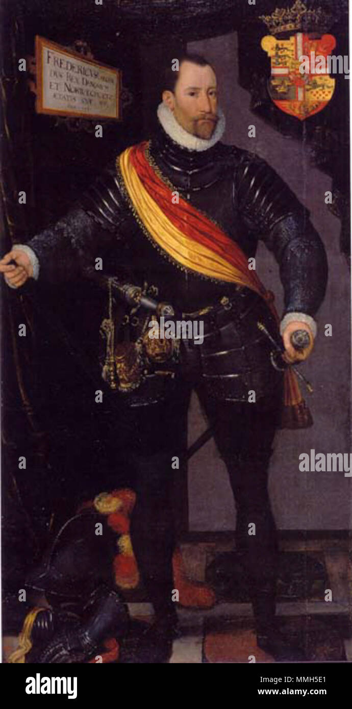 Portrait of Frederick II of Denmark and Norway. 1581. 1581 Frederik 2 ...