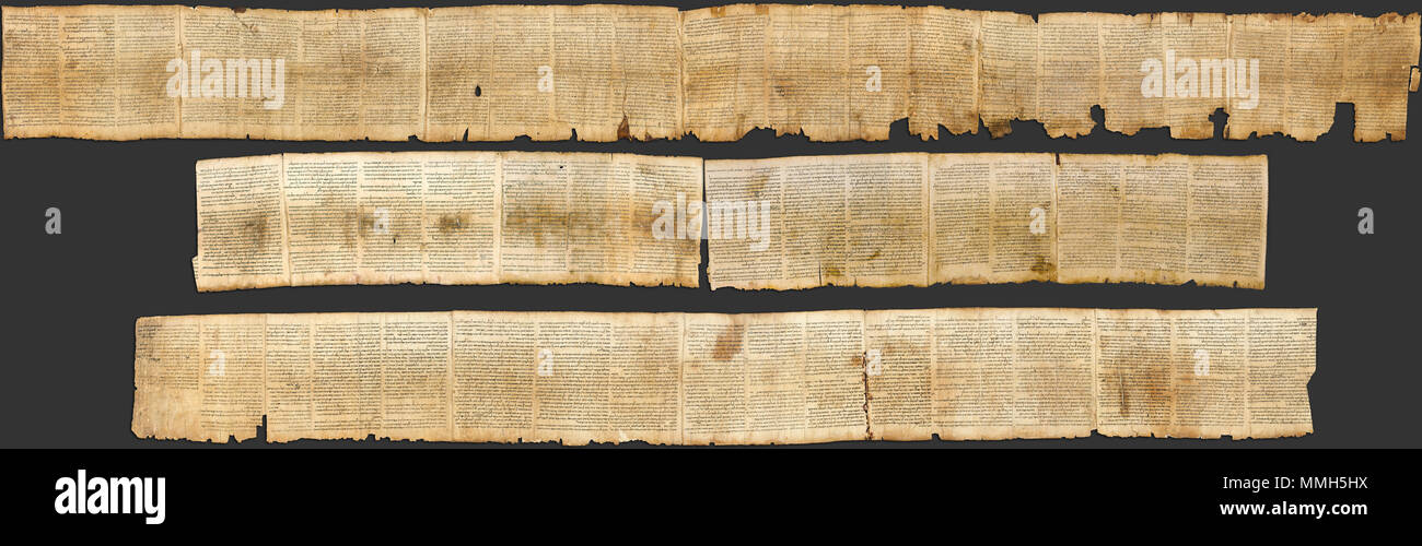 Qumran scroll isaiah hi-res stock photography and images - Alamy