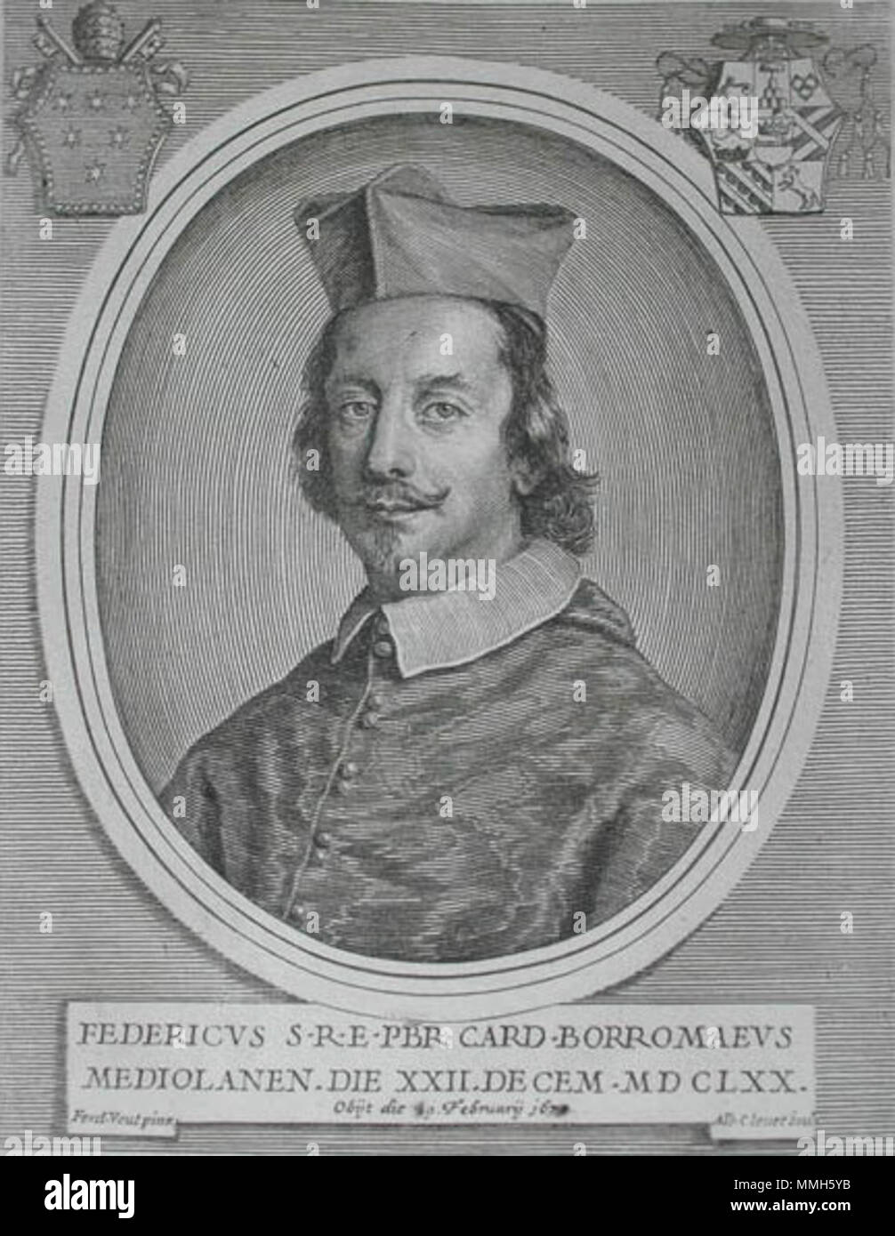 . English: Federico Borromeo the Younger, cardinal of the Roman ...